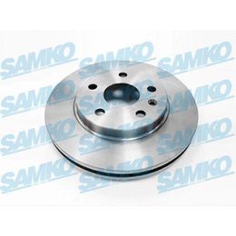 SAMKO Bremsscheibe o1028v bel&uuml;ftet 296mm 30mm f&uuml;r Opel CHEVROLET (SGM) SAAB BUICK