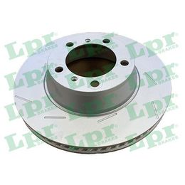 LPR Bremsscheibe p2035vr bel&uuml;ftet 330mm 28mm f&uuml;r Porsche