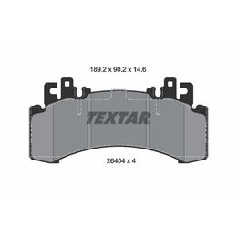 TEXTAR Bremsbelagsatz, Scheibenbremse 2640401 f&uuml;r Mercedes
