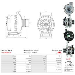 AS-PL Generator a6413s f&uuml;r HONDA