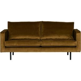 Woood 2,5-Sitzer &raquo;Rodeo Bezug mit Zickzack-Federung, Metallbeine, H 85 x B 190 x T 86 cm&laquo; Velvet-Bezug, Tragkraft 200 kg, Maximale 