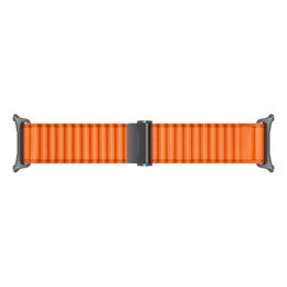 Smartwatch-Armband &raquo;Trail Band f&uuml;r Galaxy Watch Ultra2 und Ultra&laquo; orange Nylon Kompatibel mit der Galaxy Watch Ultra2 / Watch Ultra