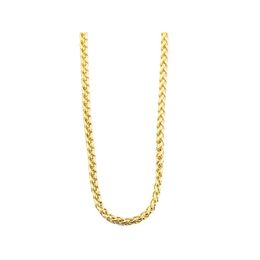 Adeli&aacute;s Unisex Halskette &ndash; Kordelkette aus Edelstahl in gold | Gr.: 55 cm