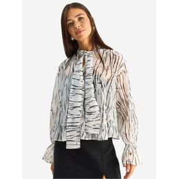 Bianco Lucci Blouse female size S Black / White
