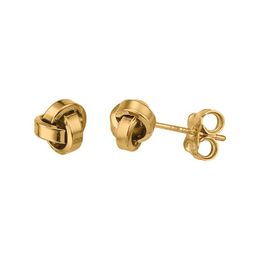 Firetti Damen Paar Ohrstecker &raquo;Schmuck Geschenk Gold 333 Ohrschmuck Knoten&laquo; 7mm, Gelbgold 333