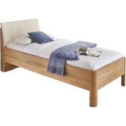 Wiemann Polsterbett &raquo;Bern&laquo; 4-fach Liegeh&ouml;henverstellung beige Liegefl&auml;che L&auml;nge B: 200cm x 120cm, H&ouml;he Bett: 96cm H&ouml;he Fu&szlig;teil: 48cm, ohne Matratze