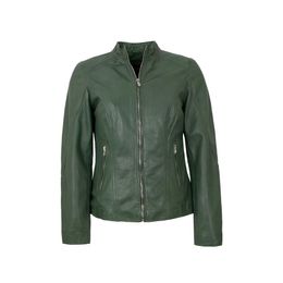 Jilani Lederjacke Lammnappa in Salbeigr&uuml;n | Gr.: 44