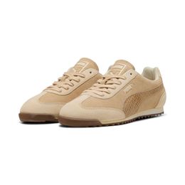 Puma Damen Sneaker "ARIZONA SNAKE WNS", Gr. 37,5, beige, Leder, unifarben, Schuhe