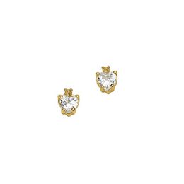 Firetti Damen Paar Ohrstecker &raquo;Schmuck Geschenk Gold 333 Ohrschmuck Herz&laquo; mit Zirkonia (synth.) Gelbgold 333
