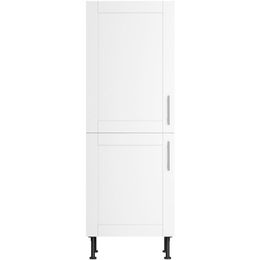 Optifit Midischrank &raquo;Ahus&laquo; Breite 60 cm wei&szlig; wei&szlig;, B/H/T: 60cm x 176,6cm x 58,4cm, T&uuml;ren: 2 Stk.