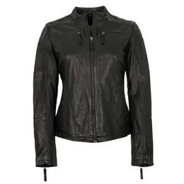 7eleven Lederjacke Lammnappa in Schwarz | Gr.: 46