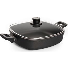Woll Bratpfanne &raquo;MADE IN GERMANY - Nowo Titanium&laquo; Aluminiumguss 1 Stk. tlg. schwarz &Oslash; 28cm + H&ouml;he 7cm