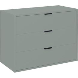 M&auml;usbacher Kommode &raquo;Bonnie&laquo; Kommode mit 3 Schubk&auml;sten gr&uuml;n Holzwerkstoff B/H/T: 81cm x 67cm x 45cm, 3 Stk.
