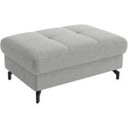 Sit & More sit&more Polsterhocker &raquo;Vanity, B: 103 cm&laquo; grau 100% Polyester B/H/T: 103cm x 45cm x 69cm, Flachgewebe,mit Stauraum