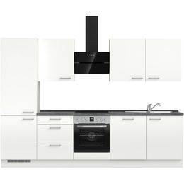 Nobilia K&uuml;chenzeile &raquo;"Laser II", NEU: individuell anpassbar mit gratis Profi-Beratung&laquo; vormontiert, 300 cm breit, optional mit verschiedenen E‐Ger&auml;te-