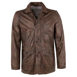 Maddox Lederjacke Lammnappa in Mokka | Gr.: 58