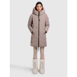 Khujo Damen Steppmantel "DARKA2", beige, Gr. L, unifarben, 100% Polyester, M&auml;ntel