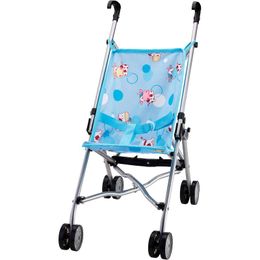 BAYER Puppenbuggy &raquo;Prinzessin&laquo; blau Einheitsgr&ouml;&szlig;e Puppenbuggy