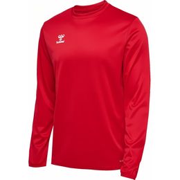 Hummel Hoodie "Hmlessential Sweatshirt" in Rot | Gr.: XL
