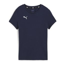 Puma T-Shirt "TeamGoal CasuaLongsleeve Tee Wmn" in Blau | Gr.: XXL
