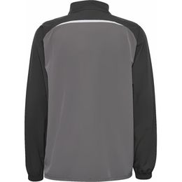 Hummel Trainingsjacke "Lead 2.0 Woven Jacket" in Grau | Gr.: 3XL