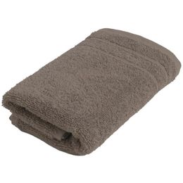 WEWO-Fashion Wewo fashion Gaestehandtuecher &raquo;9518G&laquo; saugstark braun Frottee, Frottier B/L: 30cmx50cm, 6 Stk., Frottee