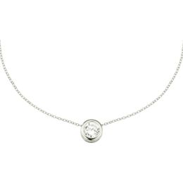 Firetti Damen Kette mit Anh&auml;nger &raquo;Schmuck Geschenk Silber 925 Halsschmuck Anh&auml;nger Solit&auml;r&laquo; mit Zirkonia (synth.) silber Silber 925 (Sterlingsilber), 