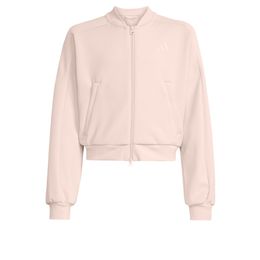 ADIDAS SPORTSWEAR Athletic Zip-Up Hoodie 'Future Icons' girl size 170 Rose