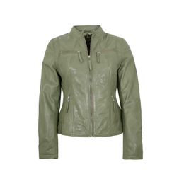 Jilani Lederjacke Lammnappa in Mintgr&uuml;n | Gr.: 40