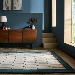 FLAIR RUGS Wollteppich &raquo;APEX&laquo; rechteckig 8 mm H&ouml;he beige Oberfl&auml;che: 100% Wolle. R&uuml;ckseite: 100% Baumwolle B : 160cm 1 Stk., 8mm, L: 230cm