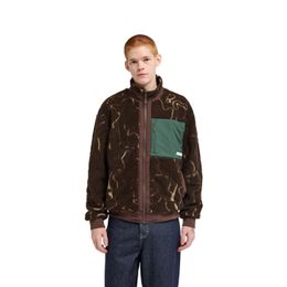 Element Herren Outdoorjacke "Oak Sherpa", braun, Gr. XS, Obermaterial: 100% Polyester., Jacken