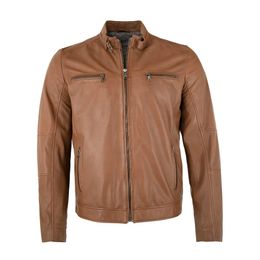 Maddox Lederjacke Lammnappa in Whisky | Gr.: 58