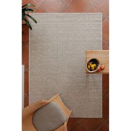 Wecon Home Teppich &raquo;Miami Beach , auch als L&auml;ufer und Rund&laquo; rechteckig 5 mm H&ouml;he In- & Outdoor Teppich, wetterfest, modernes Rauten Muster, Balkon 