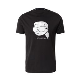 Karl Lagerfeld Shirt male size L Black / Silver
