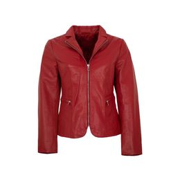 MADDOX Lederblazer Lammnappa in Rot | Gr.: 50