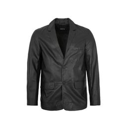 Maddox Lederjacke Sakko Lammnappa in Schwarz | Gr.: 62