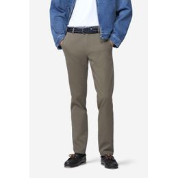 MEYER Herren Chinos "Bonn 2-8616", beige, Gr. 60, unifarben, 98% Baumwolle, 2% Elasthan, Hosen, aus Luxus Twill