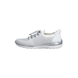 Rieker Alabama-Sneaker mit Schn&uuml;rung (Low-Top) Grau | Gr.: 37