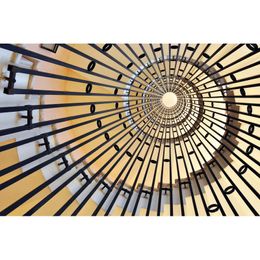 papermoon Fototapete &raquo;Wendeltreppe&laquo; bunt Vlies B/L: 5m x 2,8m, Rollen: 1