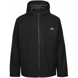 Trespass Regenjacke "Ferryhill Outdoor Jacket" in Schwarz | Gr.: XXL