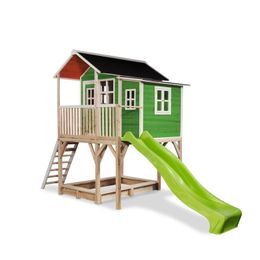EXIT Spielhaus &raquo;Loft 750 gr&uuml;n&laquo; Holz Einheitsgr&ouml;&szlig;e