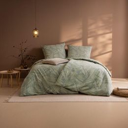 Estella Bettw&auml;sche &raquo;Tesero&laquo; 2 Flanell, Bezug: 100% Baumwolle B/L: 135cm x 200cm, 1 Stk., 1 Stk., Flanell, B/L: 80cm x 80cm, 2