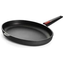 Woll Fischpfanne &raquo;MADE IN GERMANY - Nowo Titanium&laquo; Aluminiumguss 1 Stk. tlg. Induktion schwarz H&ouml;he 5,5cm