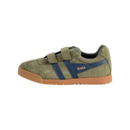 Gola Harrier-Sneaker f&uuml;r Kinder mit Klettverschluss Gr&uuml;n | Gr.: 35