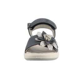 Lurchi M&auml;dchen Sandale "Lurchi Flora", Gr. 25, grau, Kunstfaser, unifarben, Schuhe