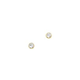 Firetti Damen Paar Ohrstecker "Schmuck Geschenk Gold 333 Ohrschmuck Solit&auml;r in mehreren Gr&ouml;&szlig;en", 2,5, Gelbgold 333, gold, Gelbgold 333, Ohrringe, mit