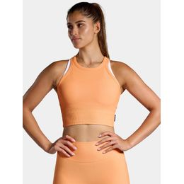 Nordicdots Sporttop 'Rib' Damen Gr&ouml;&szlig;e M orange