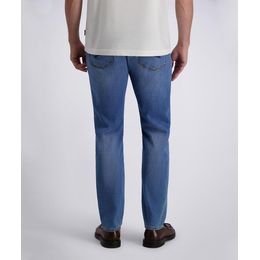 Pierre Cardin Herren Regular-fit-Jeans "PC-Lyon tapered Futureflex", blau, Gr. 34, unifarben, Denim/Jeans, Obermaterial: 92% Baumwolle, 6%