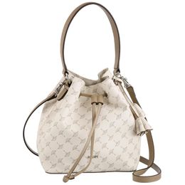 JOOP! Damen JOOP! Handtasche &raquo;flora 1.0 matchsack svo&laquo; Damen Tragetasche, Umh&auml;ngetasche, Schultertasche mit Zugband beige B/H/T: 21,5cm x 23,5cm x 