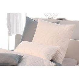 Microfaserkissen &raquo;Regeneration&laquo; 1 Stk. tlg. wei&szlig; Bezug: 100% Baumwolle. F&uuml;llung: 100% Polyester B/H/L: 40cm x 80cm, Baumwolle, 1 Stk.